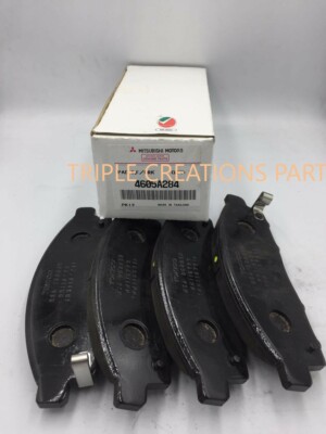 Genuine Mitsubishi 4605A284 Pad Set Front Brake Pajero Montero L200 OEM ...