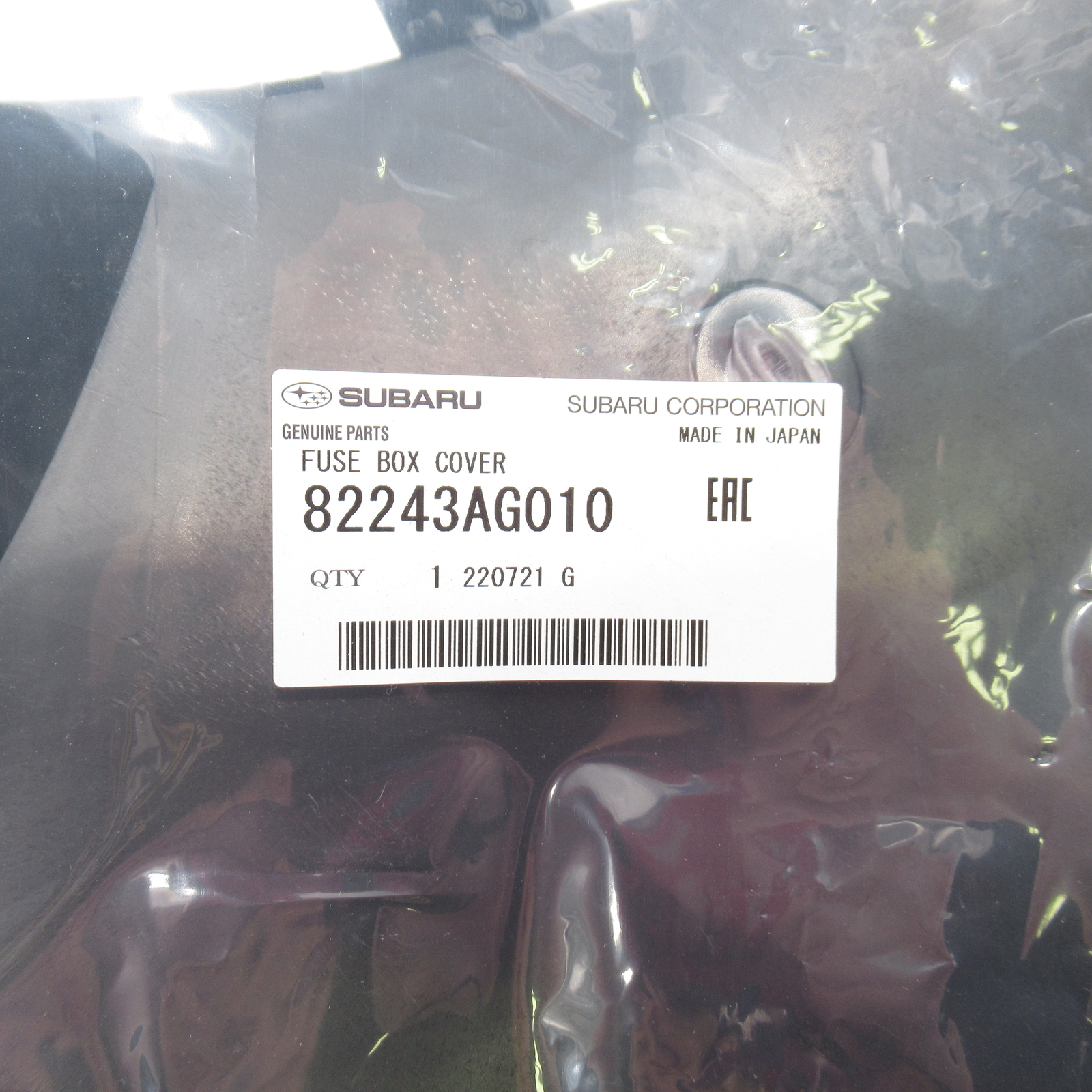 Genuine OEM Subaru 82243AG010 Lower Fuse Box Cover Tray | eBay