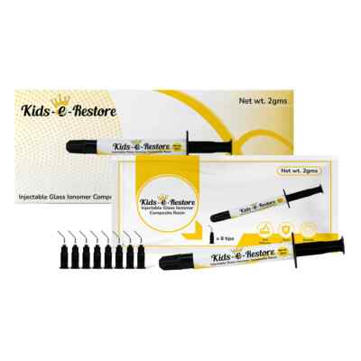 Kids-e-Restore Self Adhesive Flowable GIC 2gm Syringe 8 x Tips | free ...