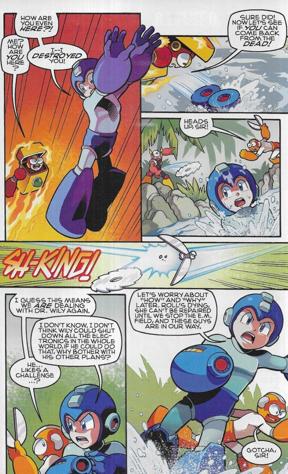 Mega Man Comic 30 Cover A Patrick Spaziante First Print 2013 Ian Flynn ...