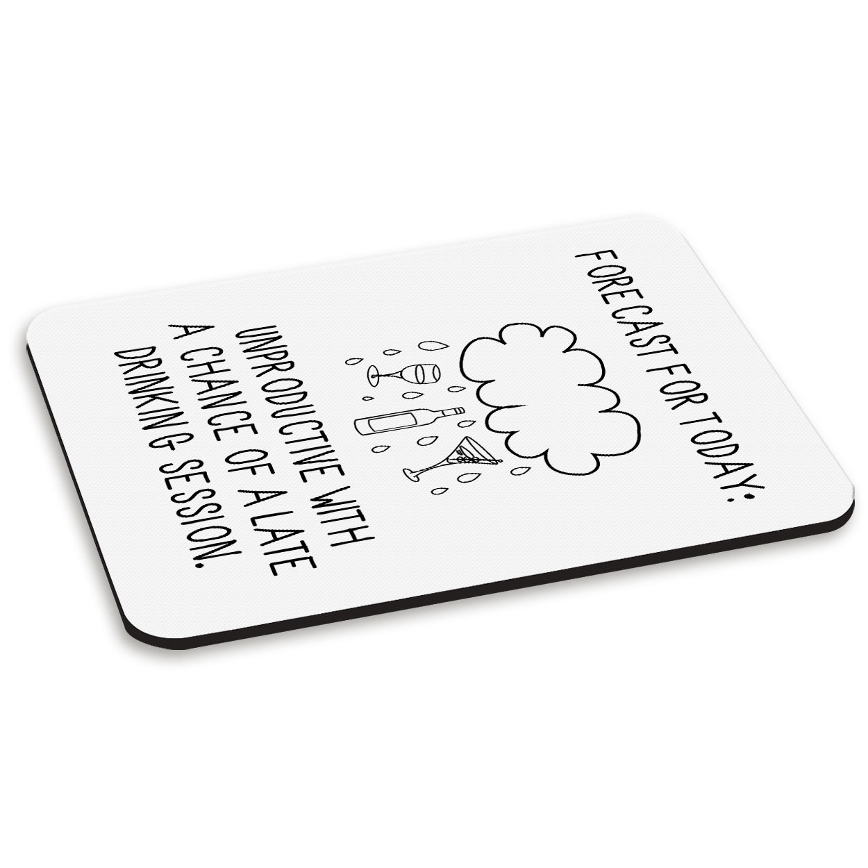 Forecast For Today PC Computer Mouse Mat Pad - Funny Rude Sarcasm | eBay UK