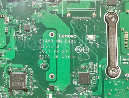 Lenovo ThinkPad X1 Carbon 6th Gen, FIRMWARE BIOS CHIP NM-B481, Type ...