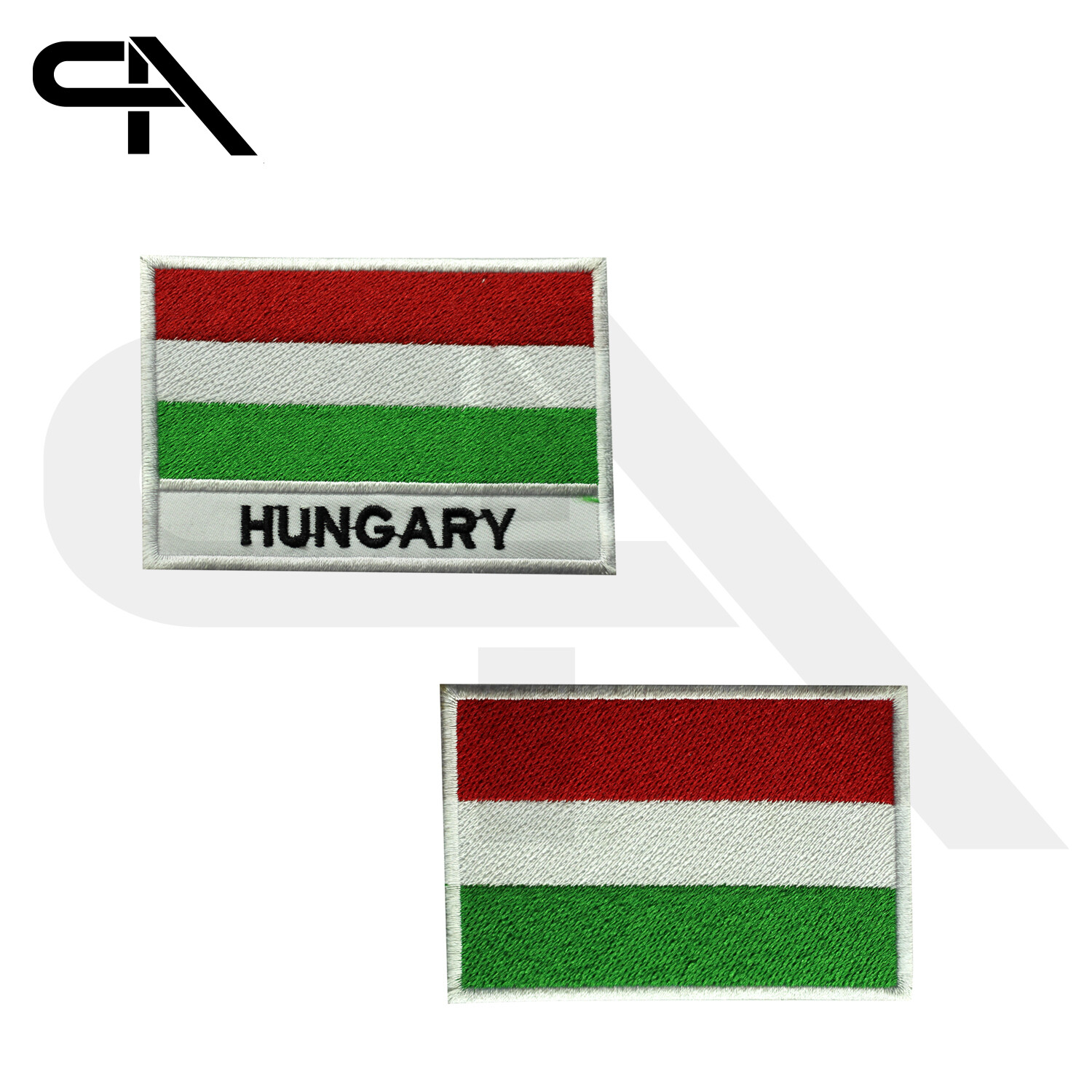 Hungary Flag iron on Embroidered Iron on Sew on Patch For Clothes 9x6cm | eBay
