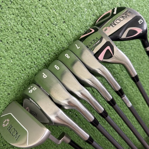 Cleveland Bloom Golf Set 5 Wood 5H Iron Set 7-PW SW Putter Ladies ...