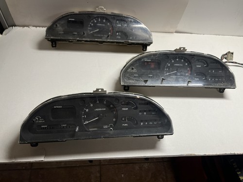 1991-1993 Nissan 240sx S13 SE Digital Speedometer Gauge Cluster LOT OF ...