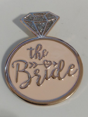 The Bride Oversized Novelty Ring Enamel Lapel Pin | eBay