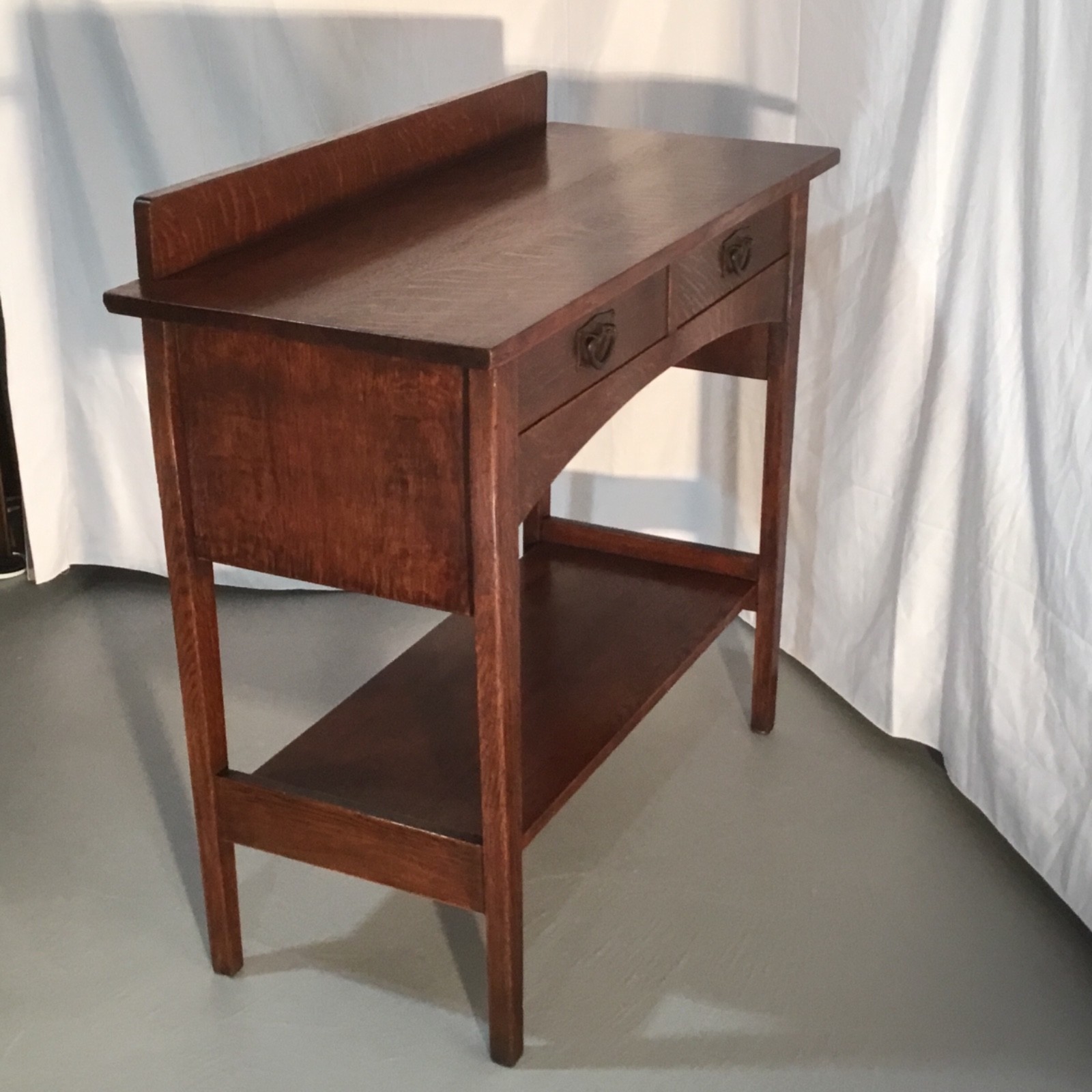 GUSTAV STICKLEY / SERVER / Signed in drawer Red Decal (1907) Catalog ...