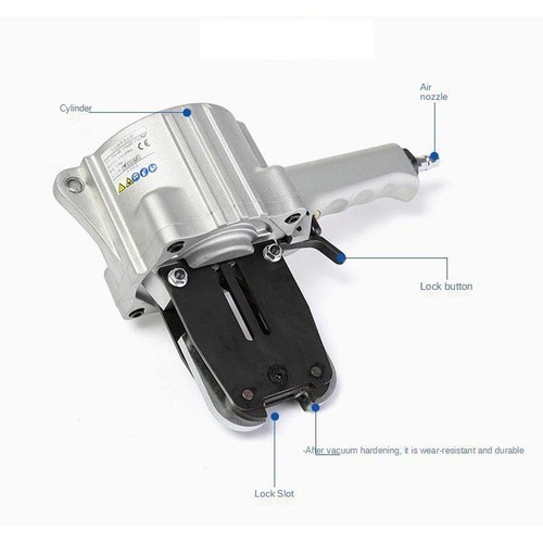 Pneumatic Steel Belt Packaging Machine 19/25/32mm Split Type Binding ...