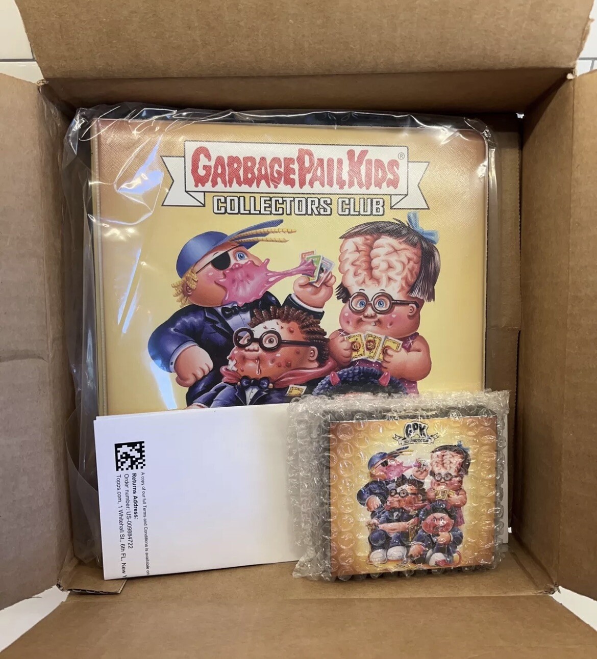 2021 Topps Garbage Pail Kids GPK Binder & Collector's Club Set #4 ...