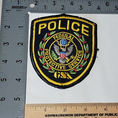 MK1 B3 Police patch Used Federal Protective Service | eBay