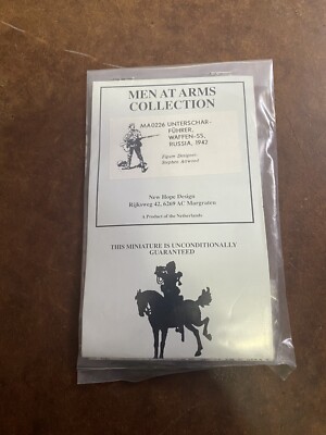 Men At Arms Collection MA0226 Unterschar-Fuhrer Waffen SS 54mm Metal ...