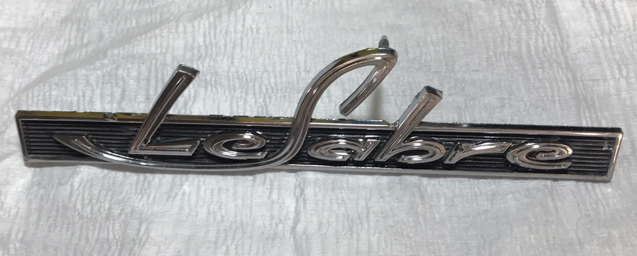 1963 Buick LeSabre Rear Quarter Panel Emblem Script 4879701 for sale ...