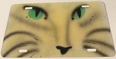 Cat Eyes Novelty License Plate Kitten Meow Feline | eBay