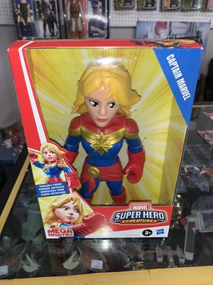 Playskool Mega Mighties Super Hero Adventures Captain Marvel Action ...