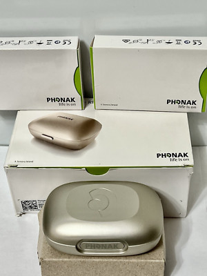 PHONAK AUDEO MARVEL M90-R RIC COMPLETE SET + RECEIVERS + CHARGER | eBay