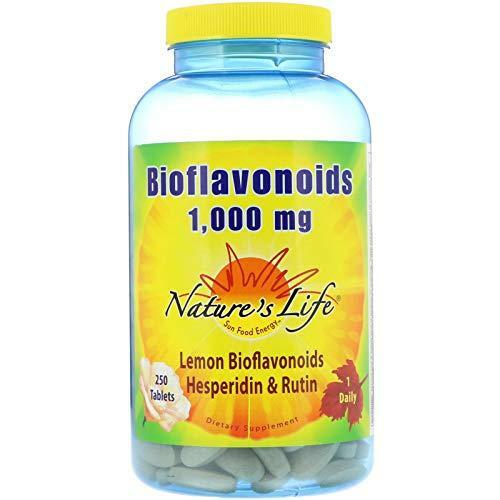 Nature's Life Bioflavonoids 1000mg | Lemon Bioflavonoid Complex ...