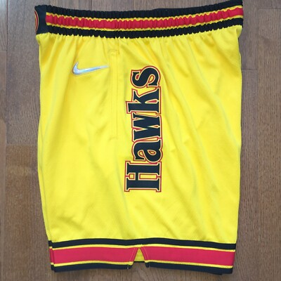 Atlanta Hawks Mens Nike City Edition Shorts 75th Anniversary 42 XL | eBay