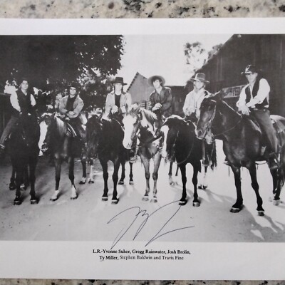 Ty Miller SIGNED Book Photo TV Film Actor The Young Riders Melrose Place X Files | eBay
