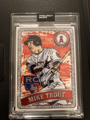 Project 2020 Mike Trout Blake Jamieson Ben Baller #100 2011 Topps ...