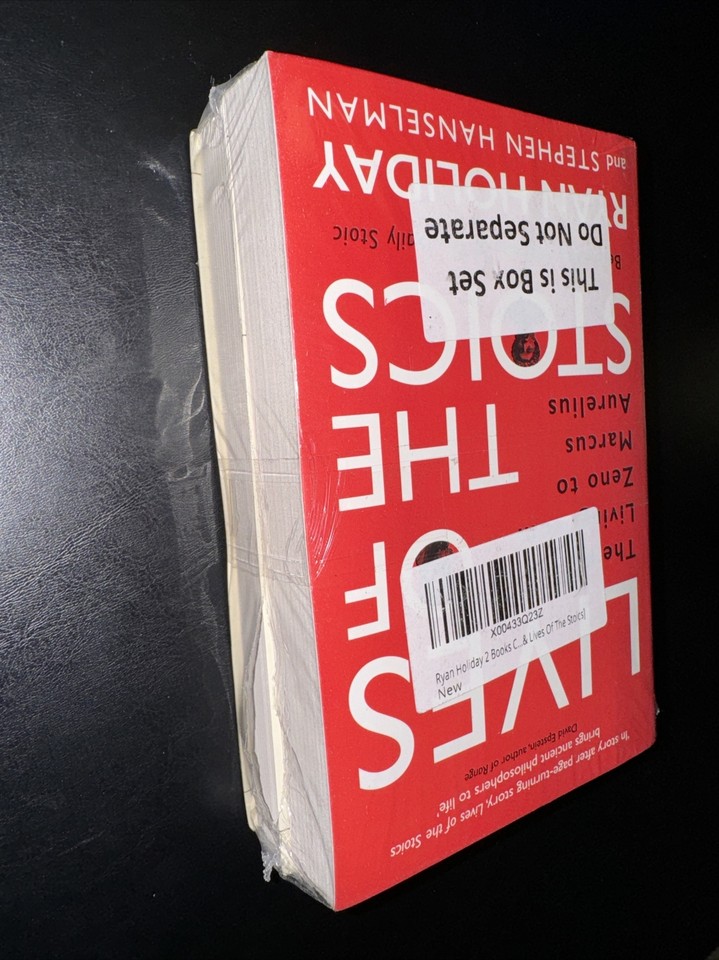 NEW Ryan Holiday 2 Books Collection Set, The Daily Stoic english ...