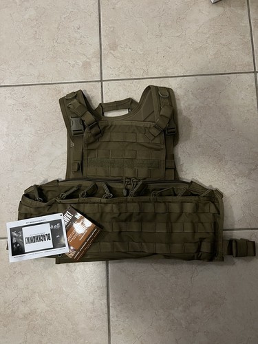 Weaver 37CL78CT Blackhawk Enhanced Commando Recon Chest - Coyote Tan ...