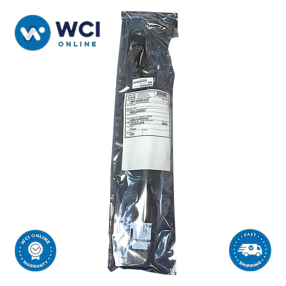 Cisco STACK-T1-50CM StackWise Cable for Cisco *New in Bag* | eBay