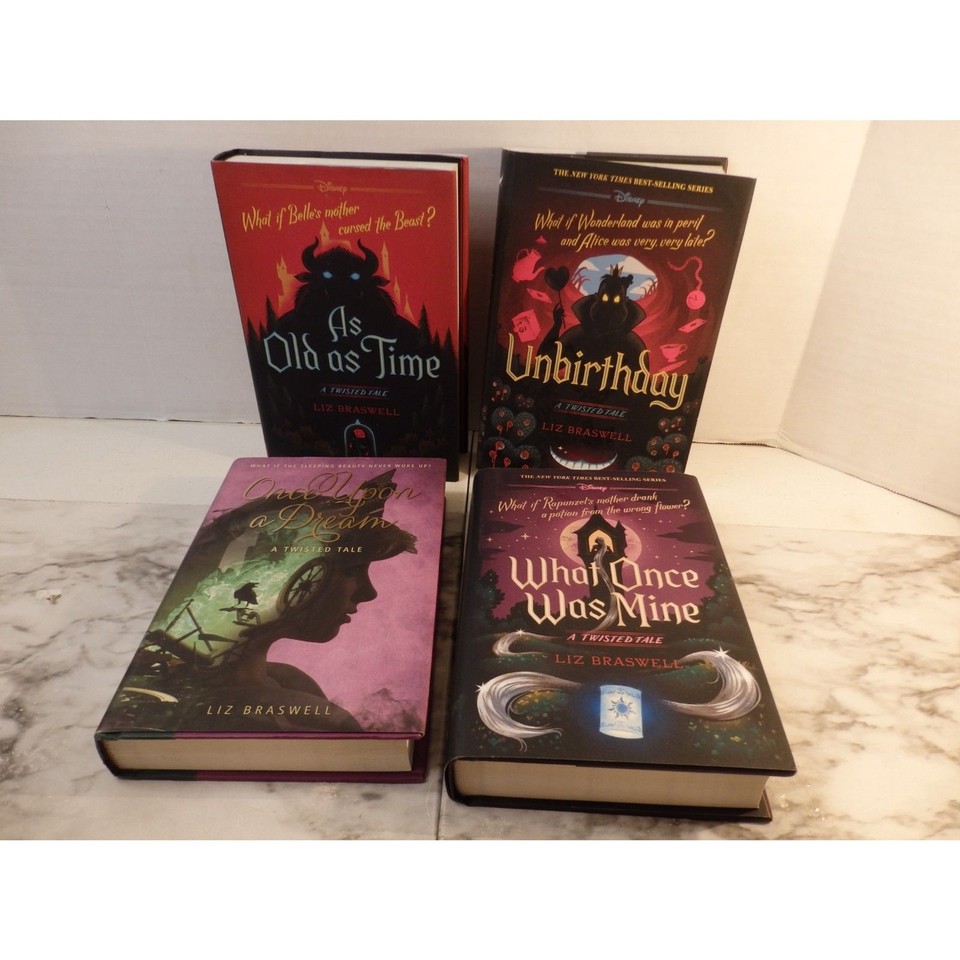 Disney Twisted Tales Lot of 16 Hardcover paperback Books Reflection ...