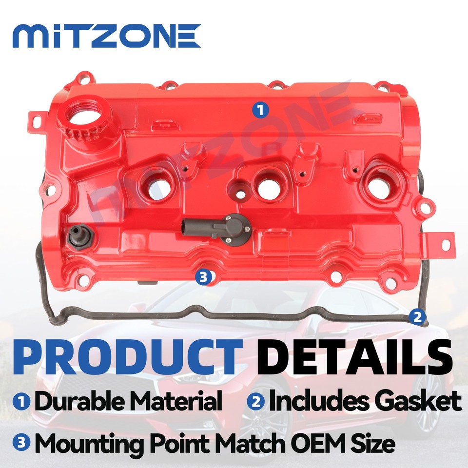 Valve Cover for Infiniti 08-13 G37 14-17 QX70 QX50 14-19 Q70 14-15 Q60 ...