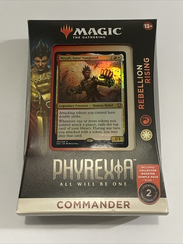 MTG Rebellion Rising Phyrexia All Will Be One Commander Deck WOTC TCG ...