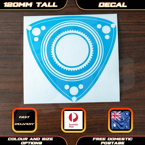 Rotor Mazda Rotary Style Sticker Decal RX2 RX3 RX4 RX5 RX7 RX8 RE ...