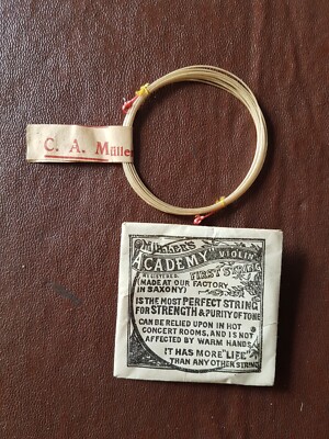 Muller's Academy Violin First String - Original Packet - Unused. | eBay