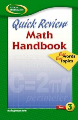 Quick Review Math Handbook: Hot Words, Hot Topics, Book 3, Student Edition: New 9780078601606| eBay