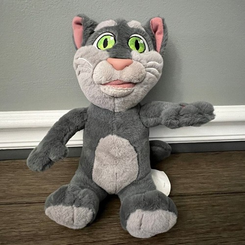 Talking Tom & Friends 10 Inch Tom Plush Toy with Interactive Talk Back ...