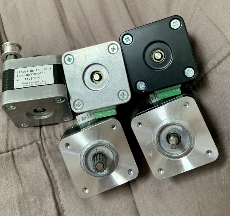 3D Systems Cube 3 Five stepper motor ,s Full Set From a Cube 3 All ...