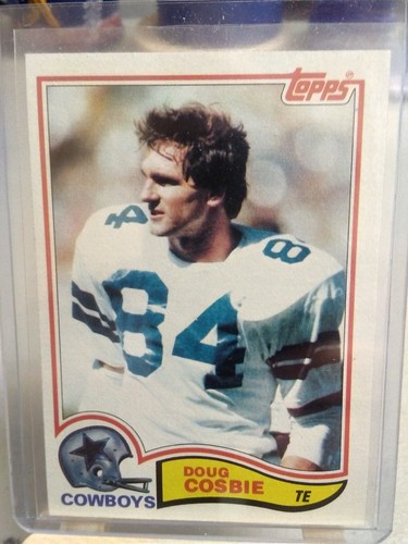 1982 Topps #309 ROOKIE RC Doug Cosbie -Dallas Cowboys- | eBay