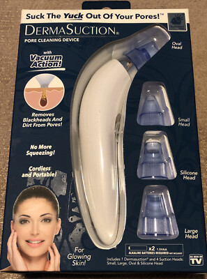 DermaSuction Derma Suction Pore Cleaning Device with Vacuum Action ...