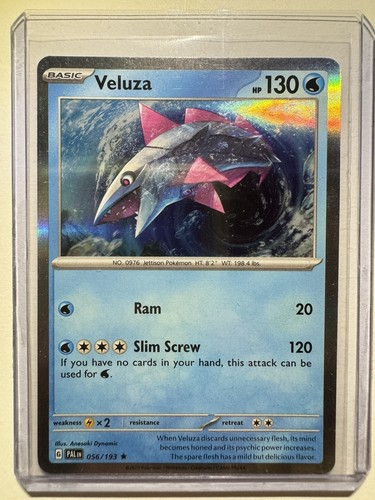 Veluza Holo 056/193 Paldea Revolved - Pokemon TCG | eBay