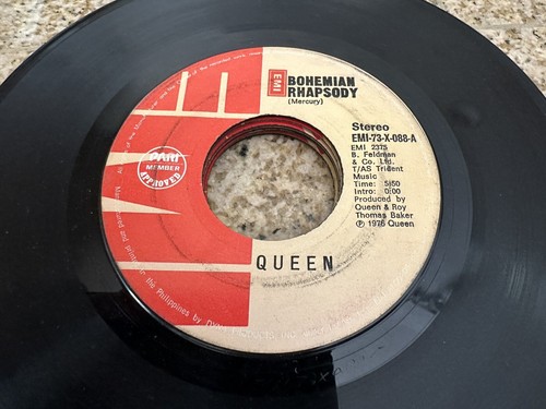 Queen 45 rpm Philippines 7" Bohemian Rhapsody | eBay