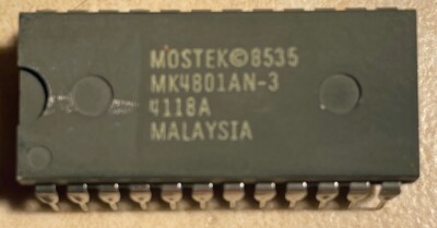 Mostek MK4801AN-3 MK4801 4801 - 1K X 8 Static RAM - NOS - RARE ! | eBay