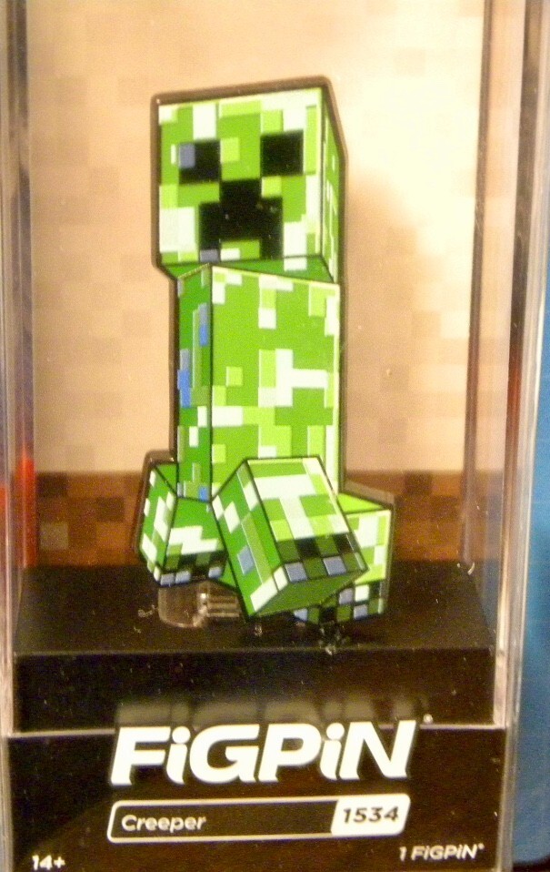 FiGPiN 2 Pack MINECRAFT #1533 Steve & #1534 CREEPER Target Exclusive ...
