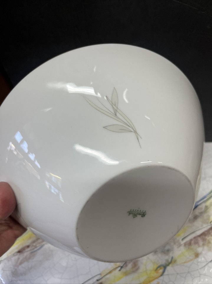 Rosenthal Germany Atomic Modern Grasses Mid Century round covered ...