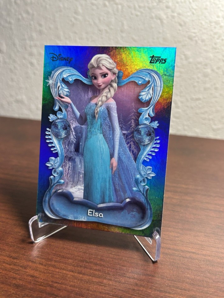 Elsa 2025 Topps Disney Wonder - Character Variation Foil Card #F-1 ...