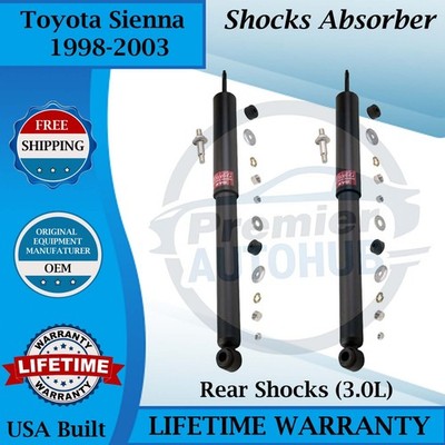 KYB Genuine OEM Rear Shocks For 1998-2003 Toyota Sienna 3.0L Lifetime ...