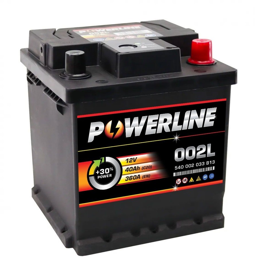 Battery fits TOYOTA AYGO 1.0 2005 on 002L 330A 40Ah 4Yr Warranty ...