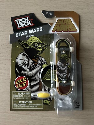 New RARE Tech Deck SANTA CRUZ Skateboards Fingerboards Star Wars Master ...