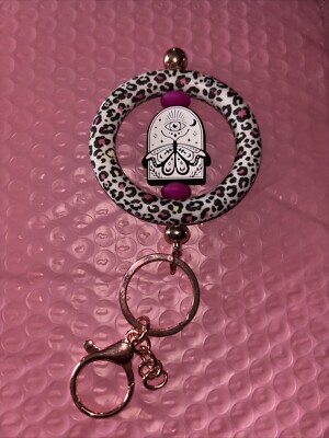 Evil Eye Mystical Moth Keychain Protection Charm Car Key Ring | eBay