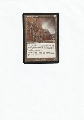 Rusting Golem-Nemesis edition 2000- Magic TG- excellent | eBay