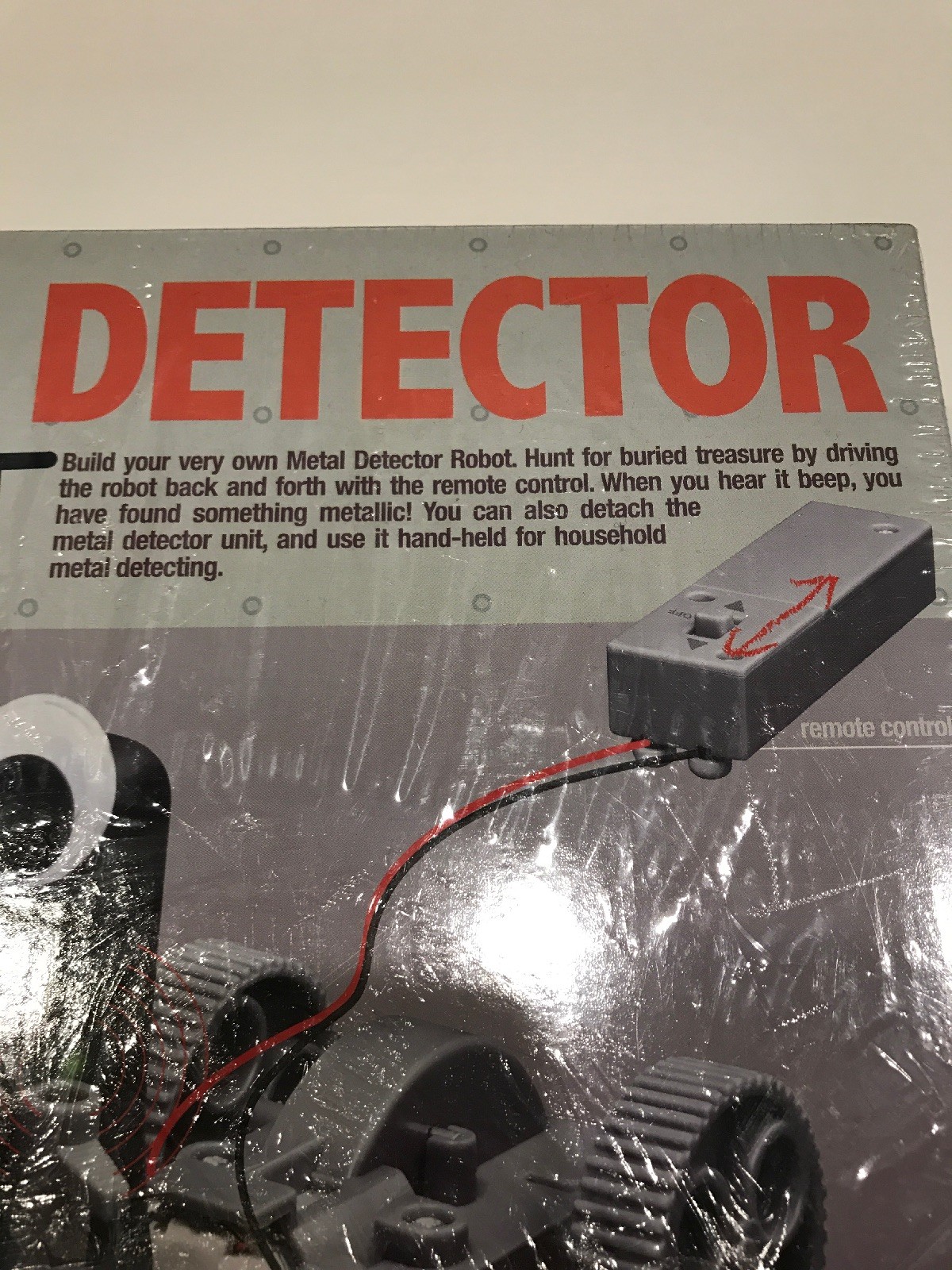 NEW Remote Control Metal Detector Robot. KidzLabs by 4M | eBay