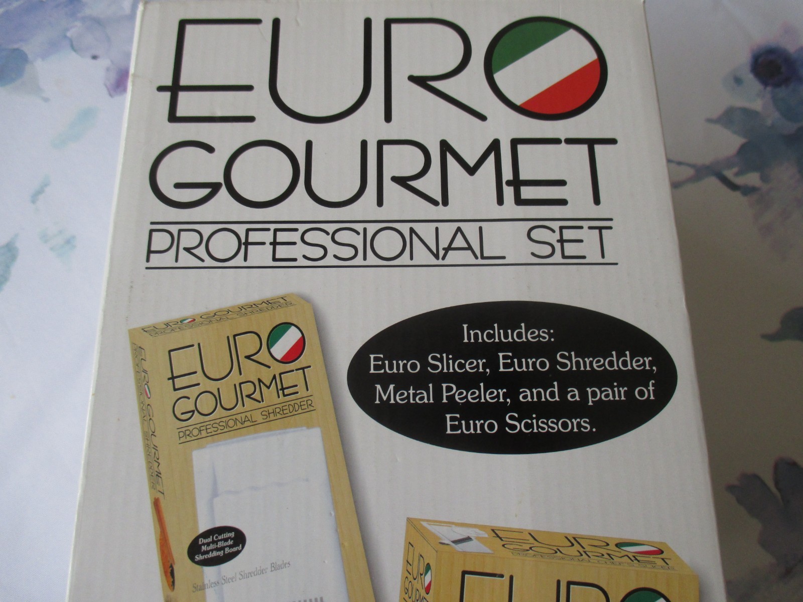 Professional Gourmet Euro Food Preparer Set Shredder Slicer Peeler ...