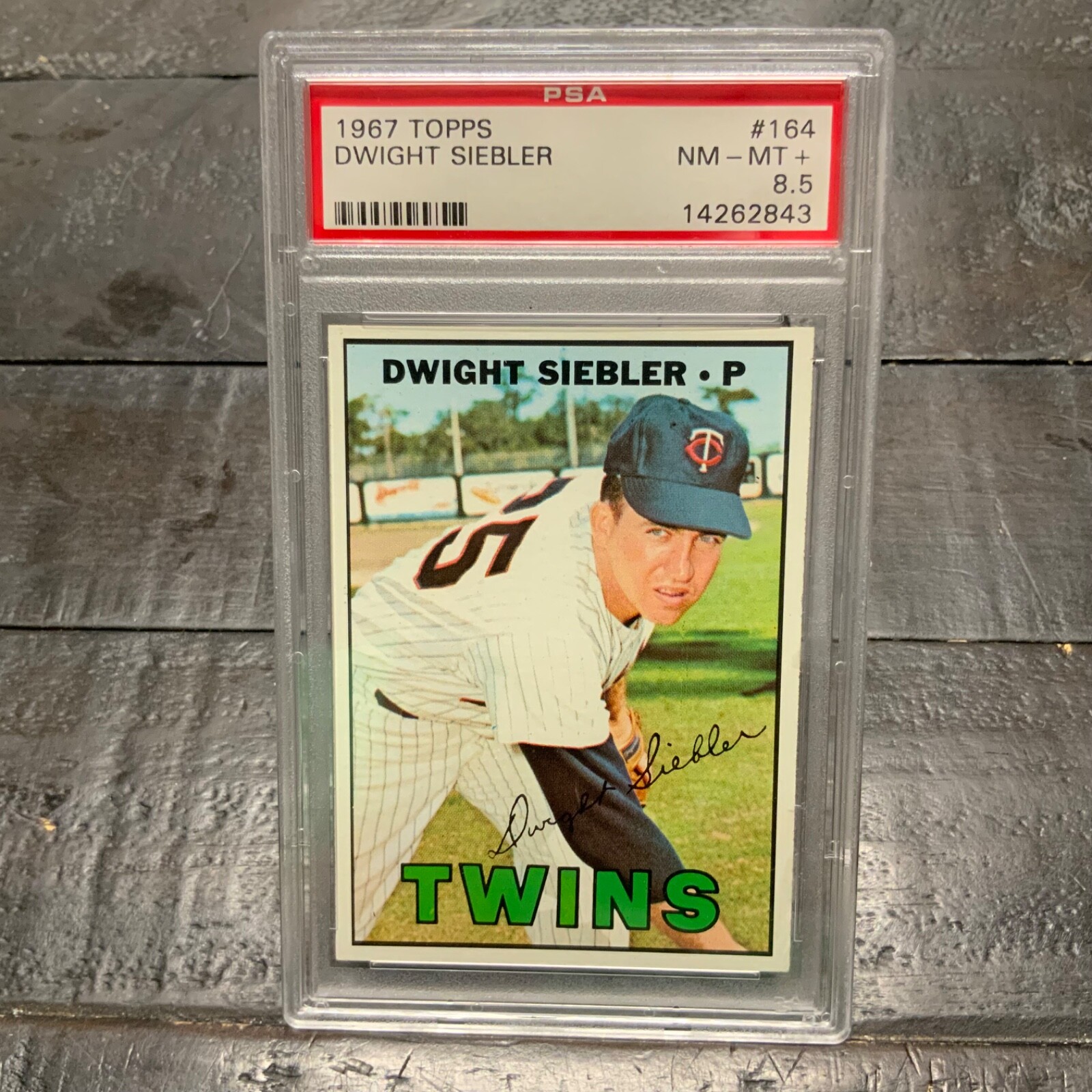 1967 Topps Dwight Siebler #164 *Twins* PSA 8.5 NM-MT+ | eBay